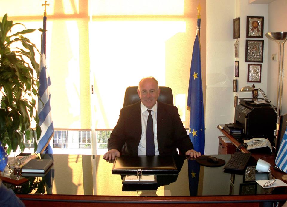 ΕΥΧΑΡΙΣΤΗΡΙΟ ΔΗΜΑΡΧΟΥ ΡΗΓΑ ΦΕΡΑΙΟΥ ΠΡΟΣ ΤΟΝ ΠΡΟΕΔΡΟ ΤΟΥ ΑΓΡΟΤΙΚΟΥ ...